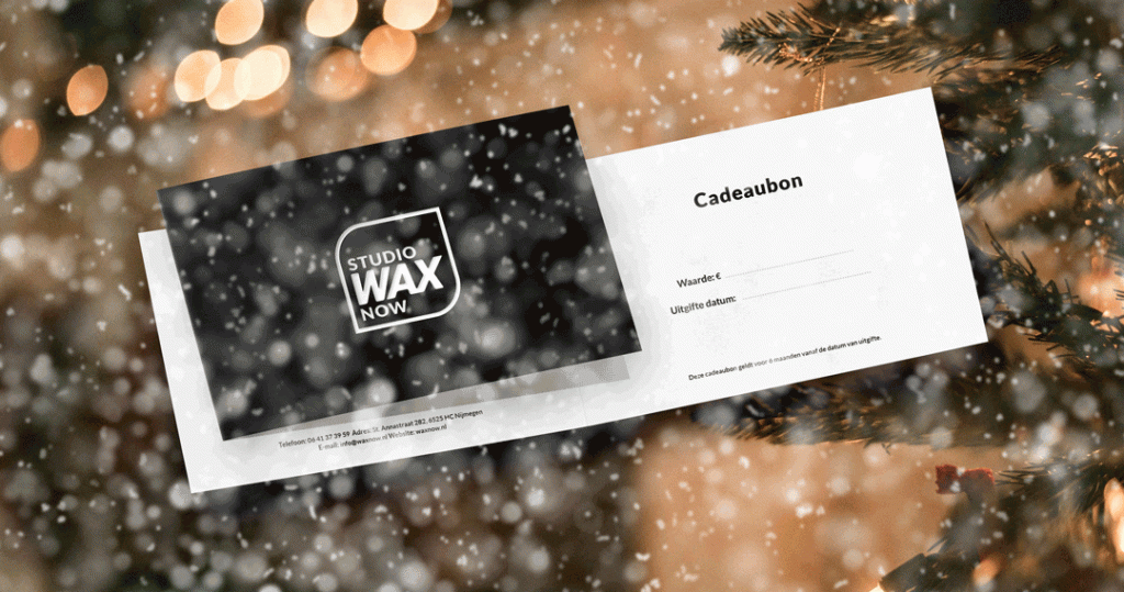 Het origineelste cadeau voor de feestdagen! - Studio Wax Now!